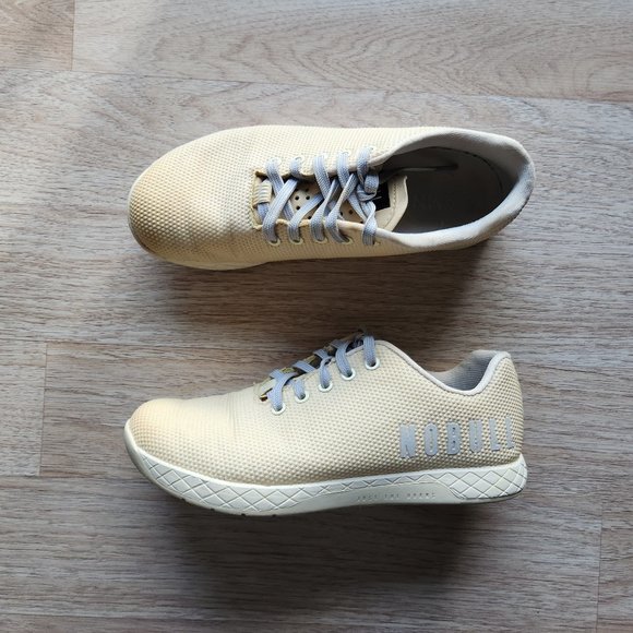 NOBULL | Shoes | Nobull Super Fabric Vanilla Trainer Sneakers Laceup ...